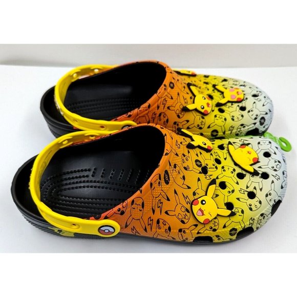CROCS | Shoes | Crocs X Pokemon Pikachu Clog Wjibbitz Mens Size 1 ...